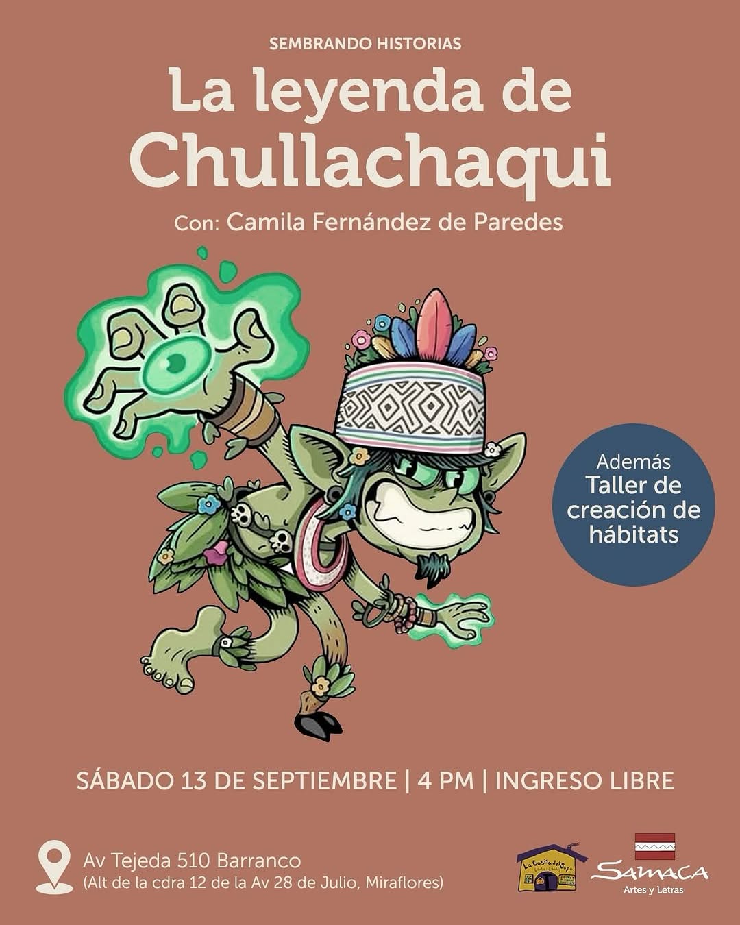LA LEYENDA DE CHULLACHAQUI - EntradaLibre